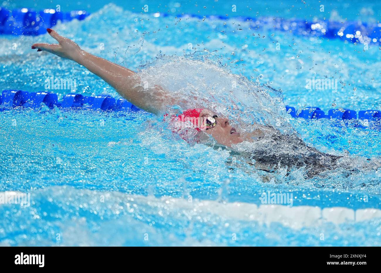 Great Britain’s Honey Osrin in action during the Women’s 200m ...