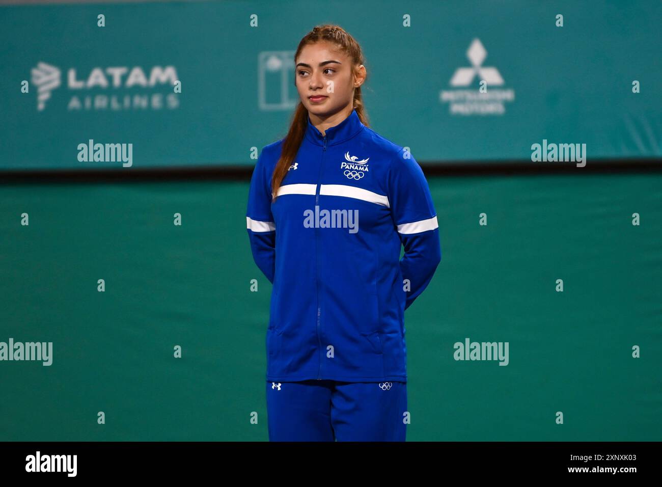 Santiago, Chile, October 28, 2023, Larissa Pimenta (BRA), gold, Paulina ...