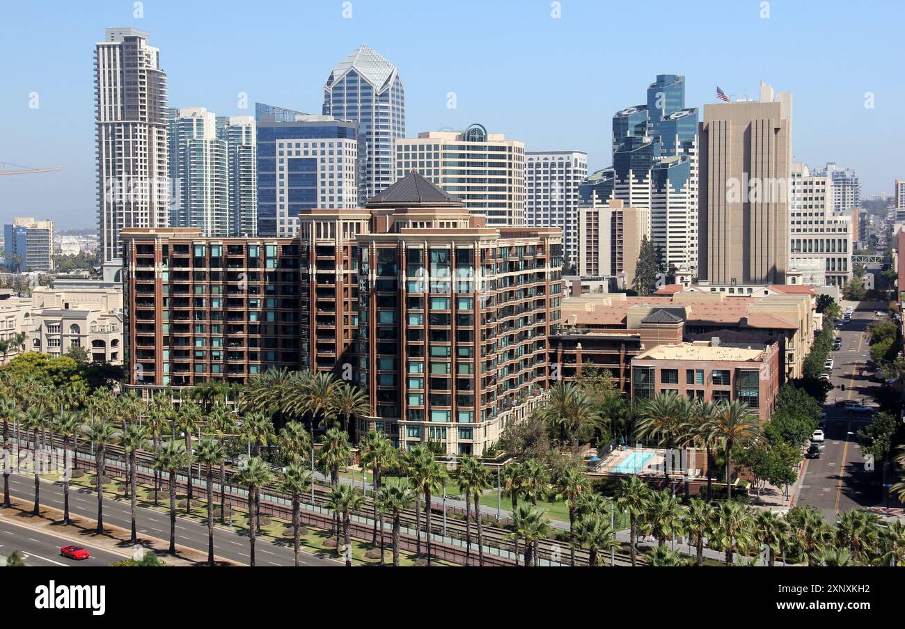 Harbor drive street view ca hi-res stock photography and images - Alamy