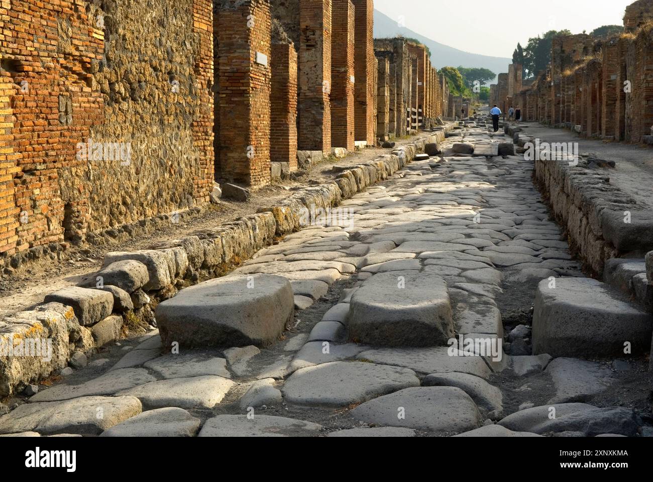 Stepping stones above perpetually flowing water needed to cross streets ...