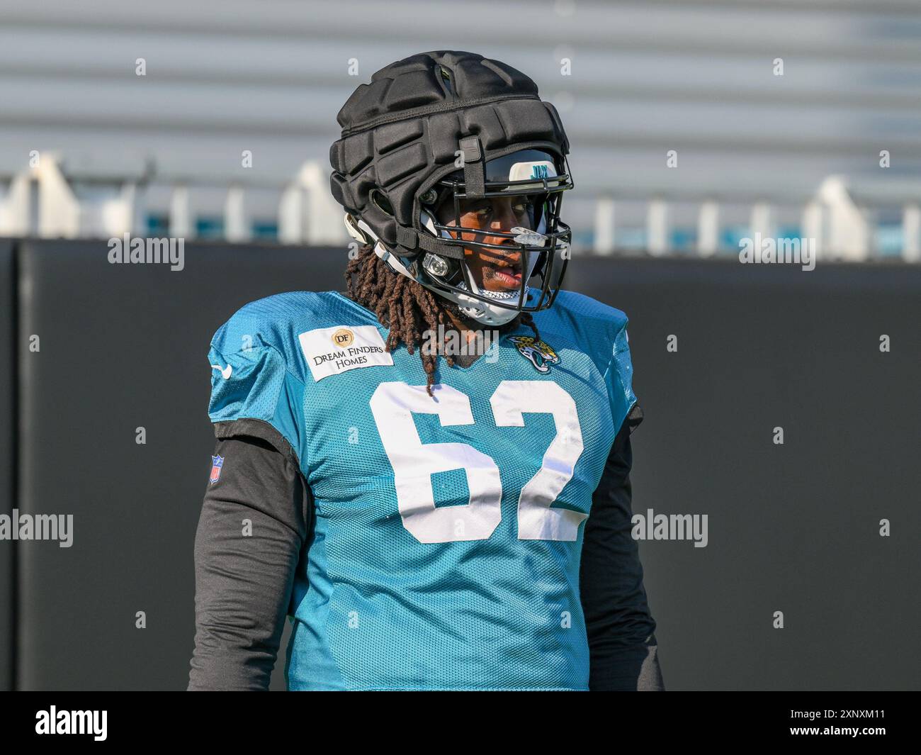 August 2, 2024: Jaguars rookie offensive lineman Javon Foster (62 ...