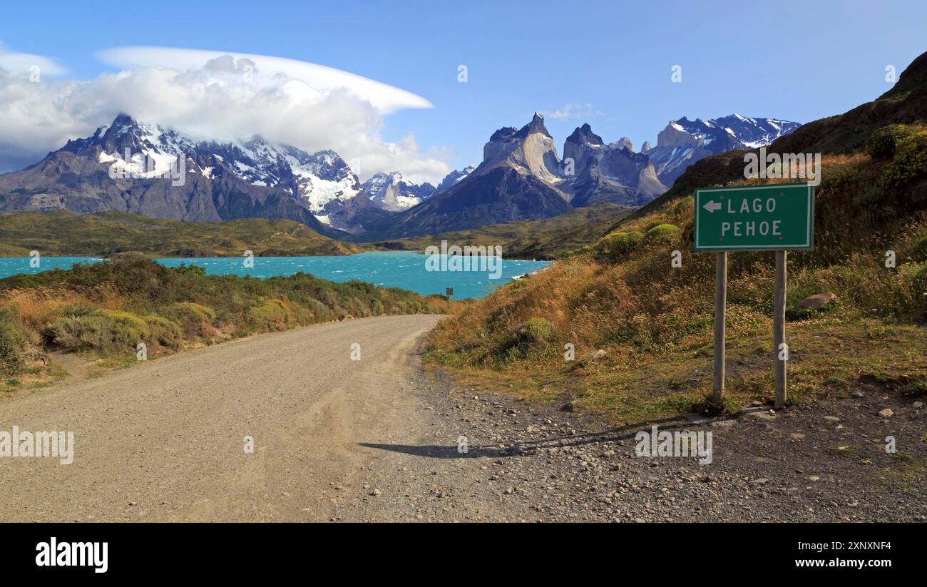 Torres del Paine National Park in Chile Stock Photo - Alamy