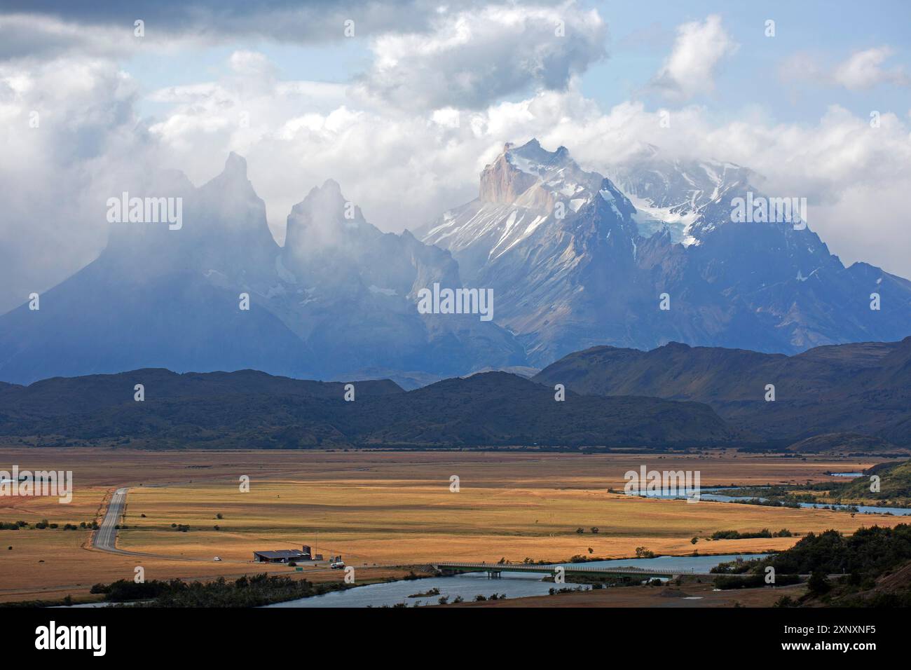 Torres del Paine National Park in Chile Stock Photo - Alamy