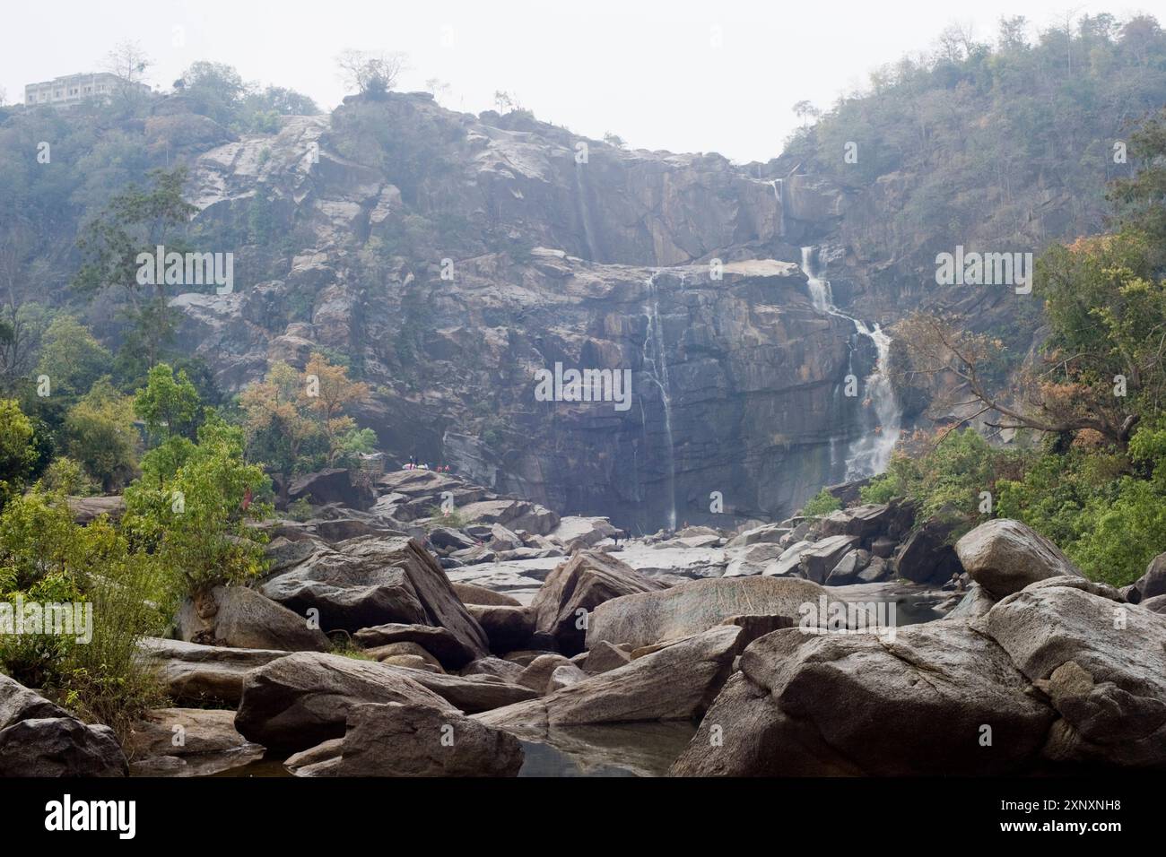 The 322 feet Hundru waterfall, Ranchi, Jharkhand, India, Asia Copyright ...
