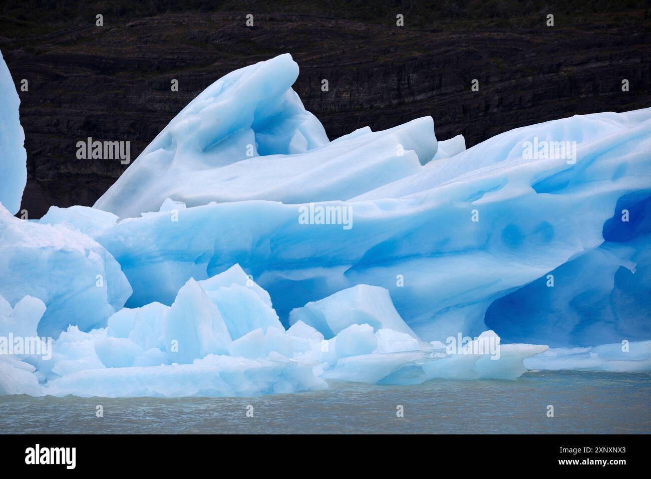 Iceberg in Lago Argentino Stock Photo - Alamy