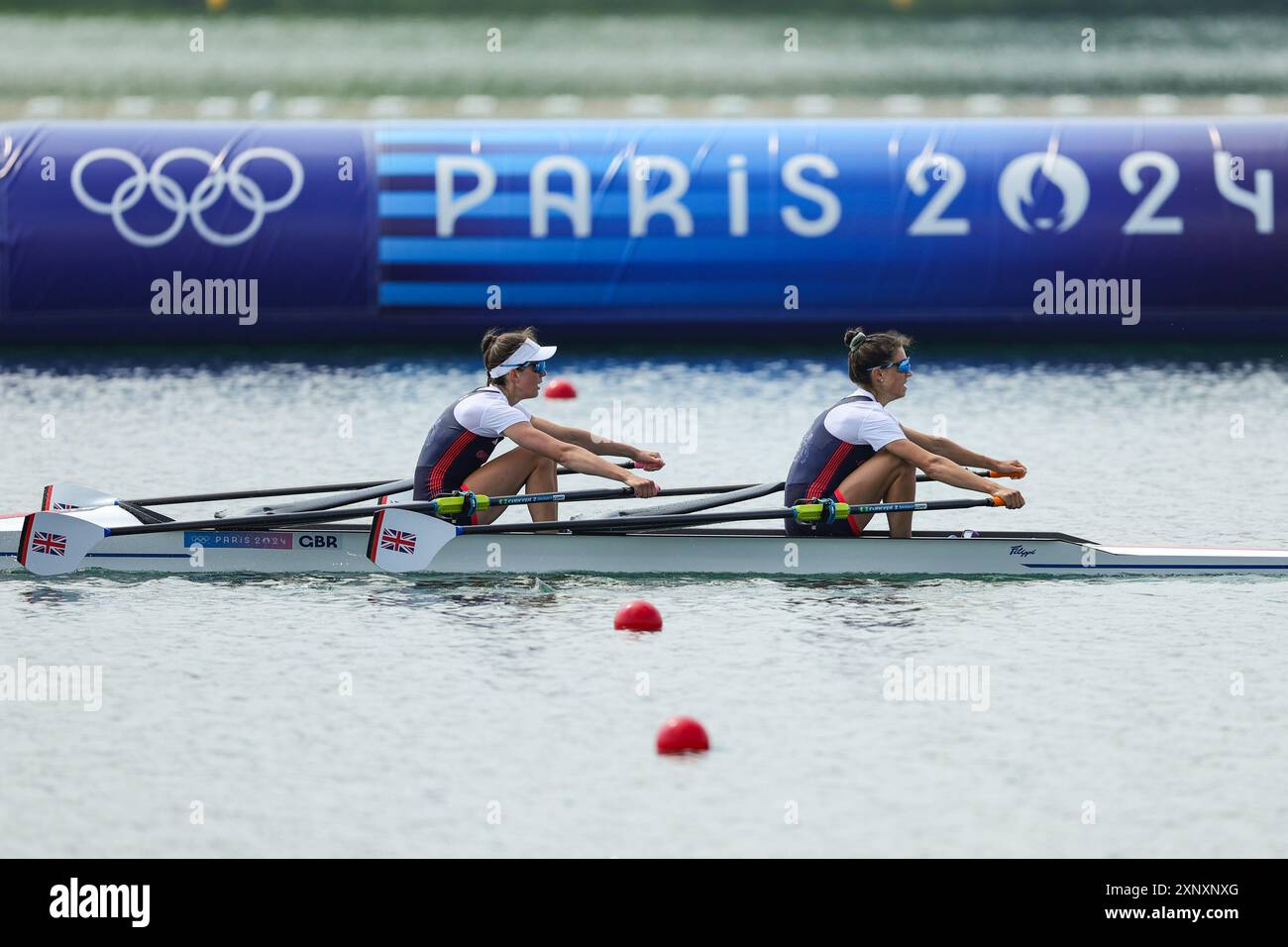 Vaires Sur Marne. 2nd Aug, 2024. Emily Craig/Imogen Grant of Britain ...
