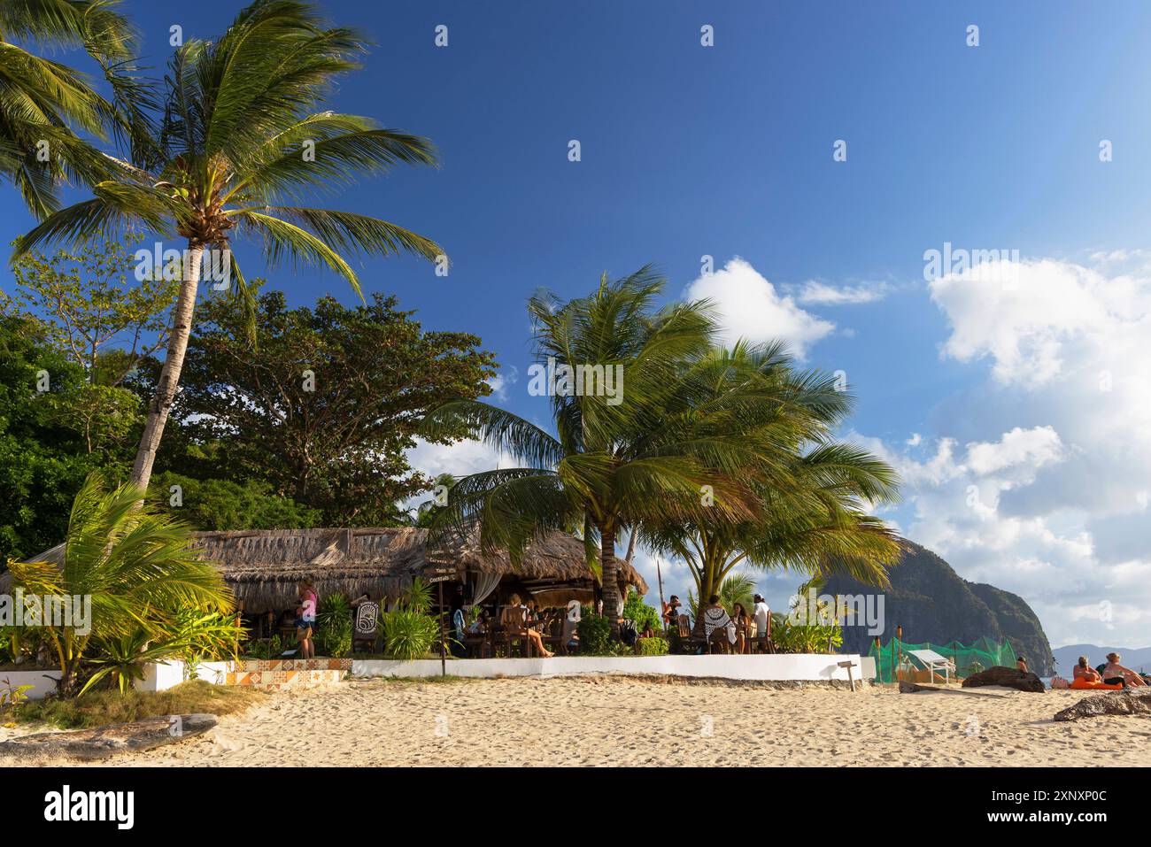 Las Cabanas Beach Resort, Las Cabanas Beach, El Nido, Bacuit Bay ...