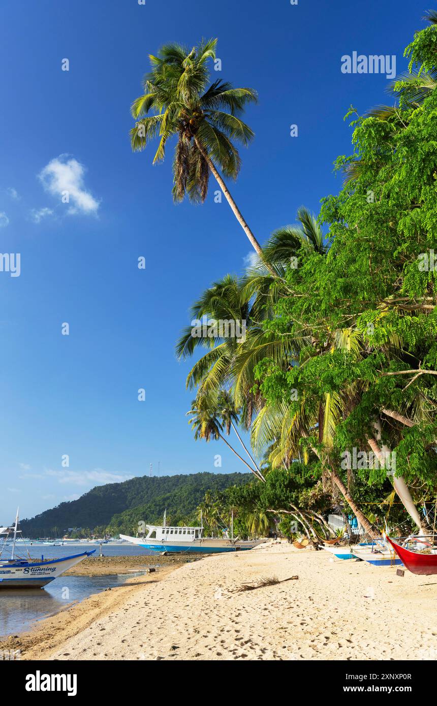 Corong Corong Beach, El Nido, Bacuit Bay, Palawan, Philippines ...