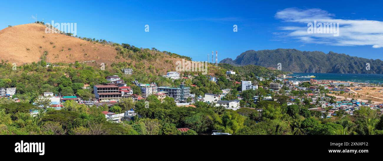 Coron Town, Coron, Palawan, Philippines, Southeast Asia, Asia Copyright ...