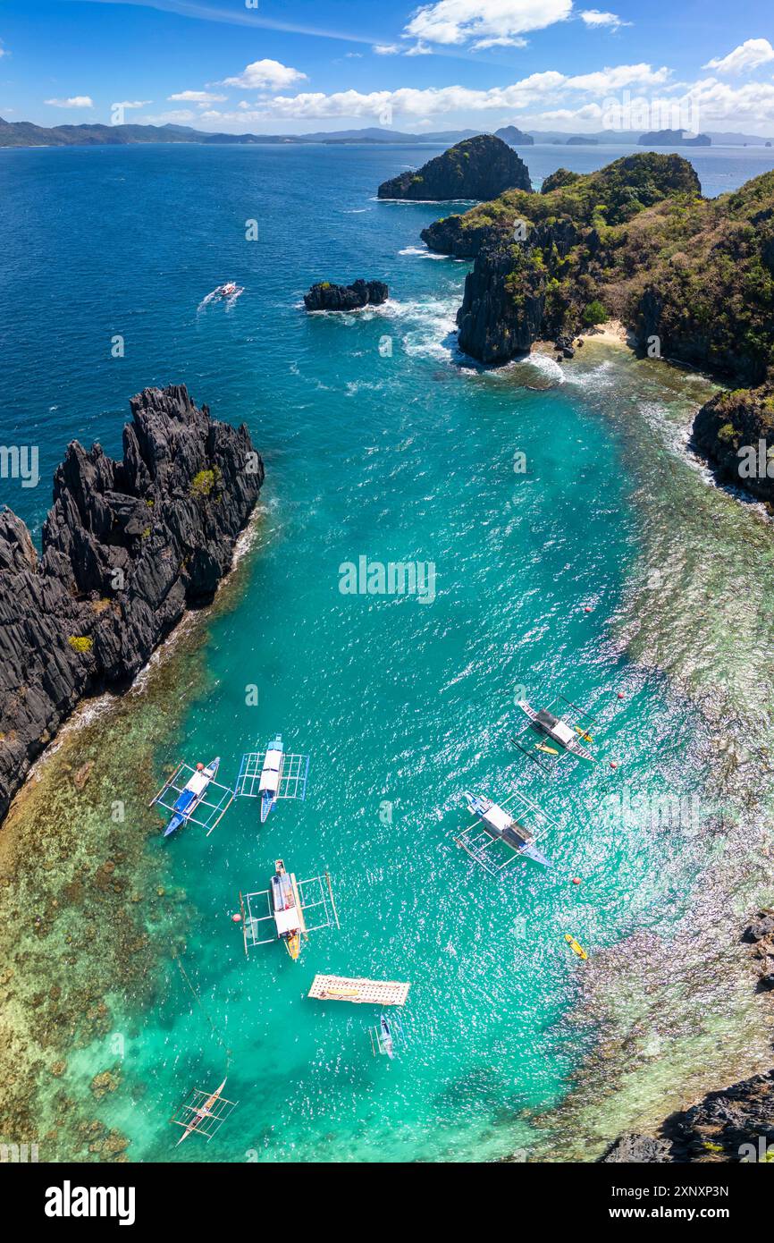 Small Lagoon, Miniloc Island, El Nido, Bacuit Bay, Palawan, Philippines ...