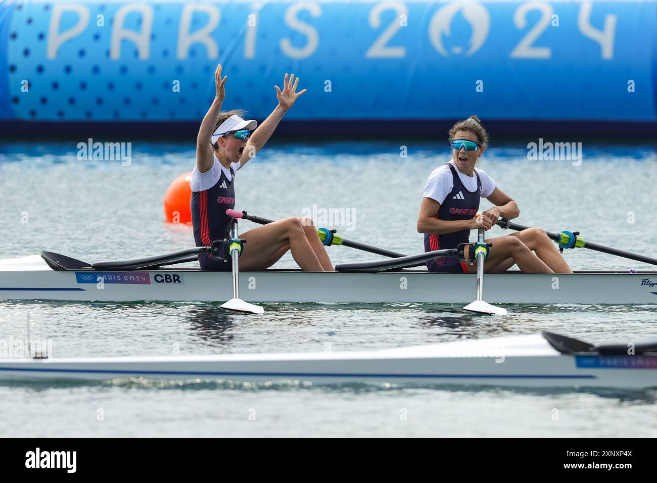 Vaires Sur Marne. 2nd Aug, 2024. Emily Craig/Imogen Grant of Britain ...