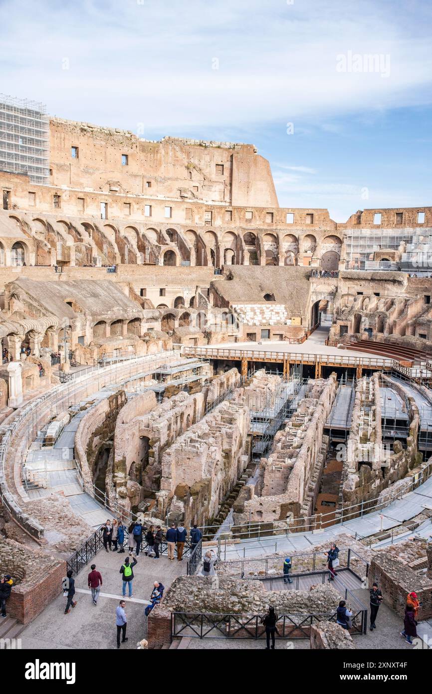 The Coliseum, Amphitheater Flavius, built in the 1st century, Rome ...