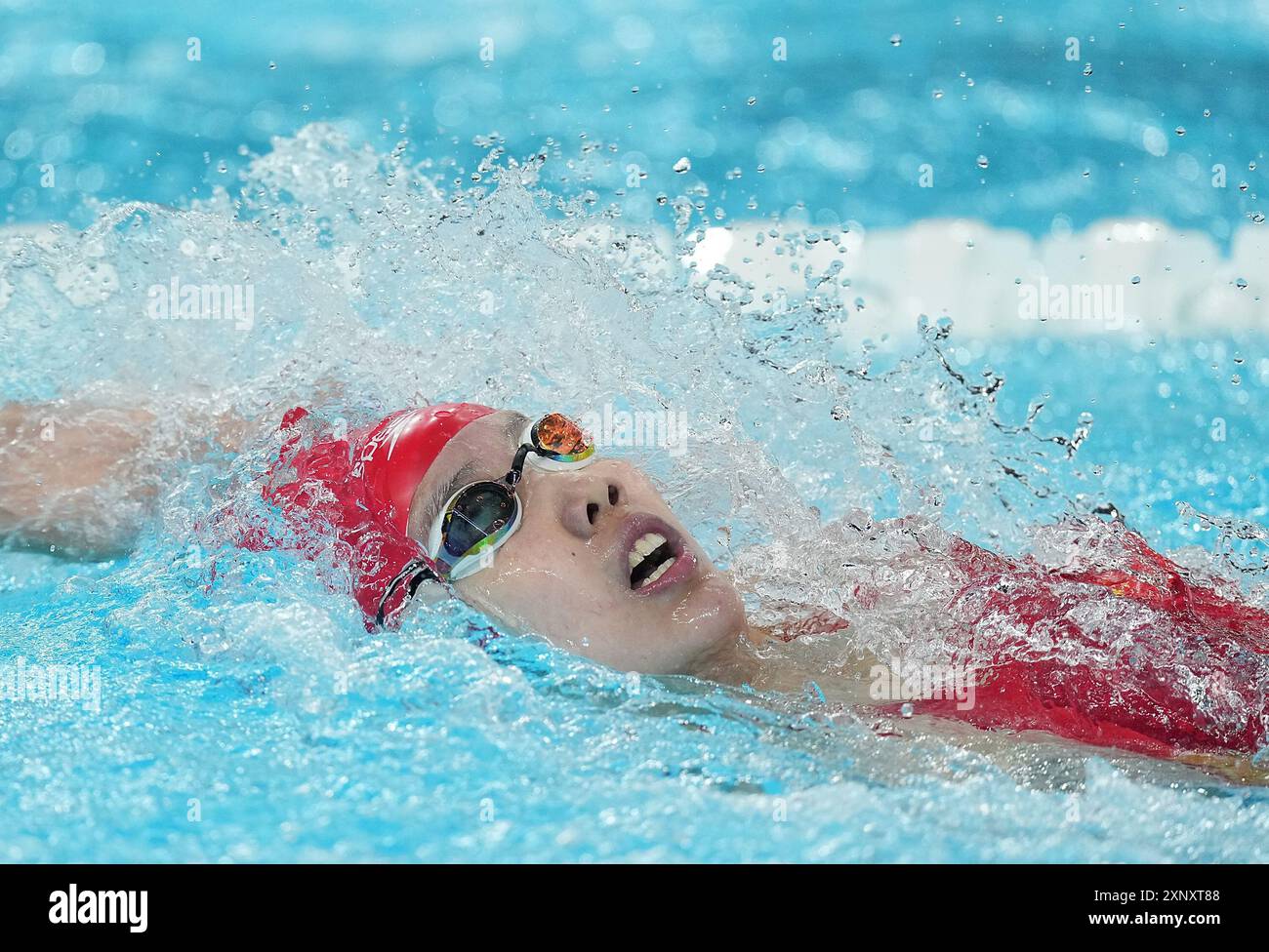 Paris, France. 2nd Aug, 2024. Peng Xuwei of China competes during the ...
