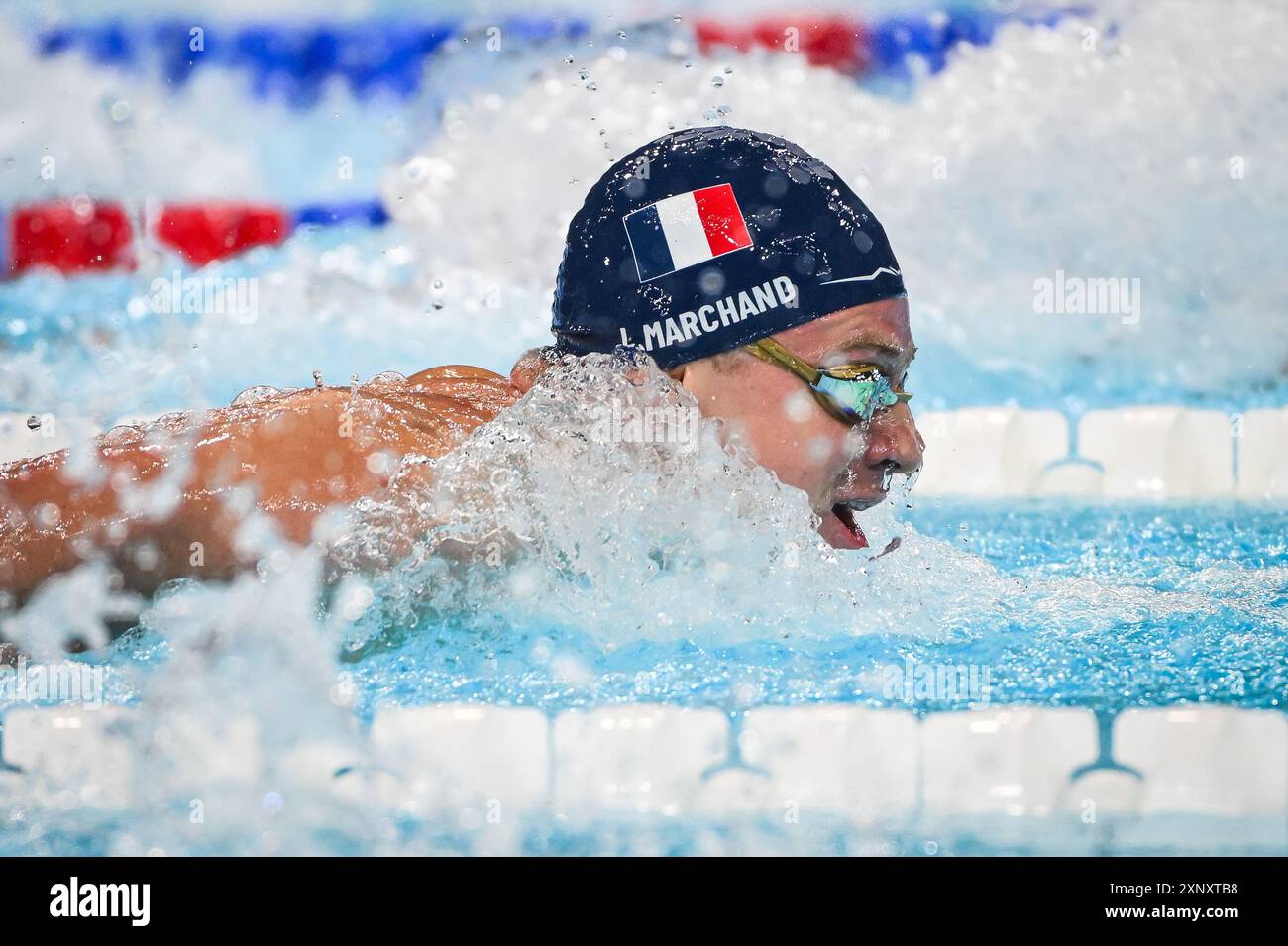 MARCHAND Leon of France during the Swimming, Men's 200m Individual ...