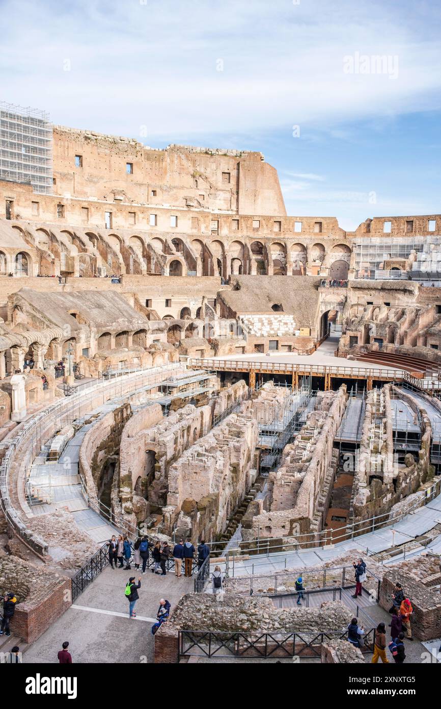 The Coliseum, Amphitheater Flavius, built in the 1st century, Rome ...