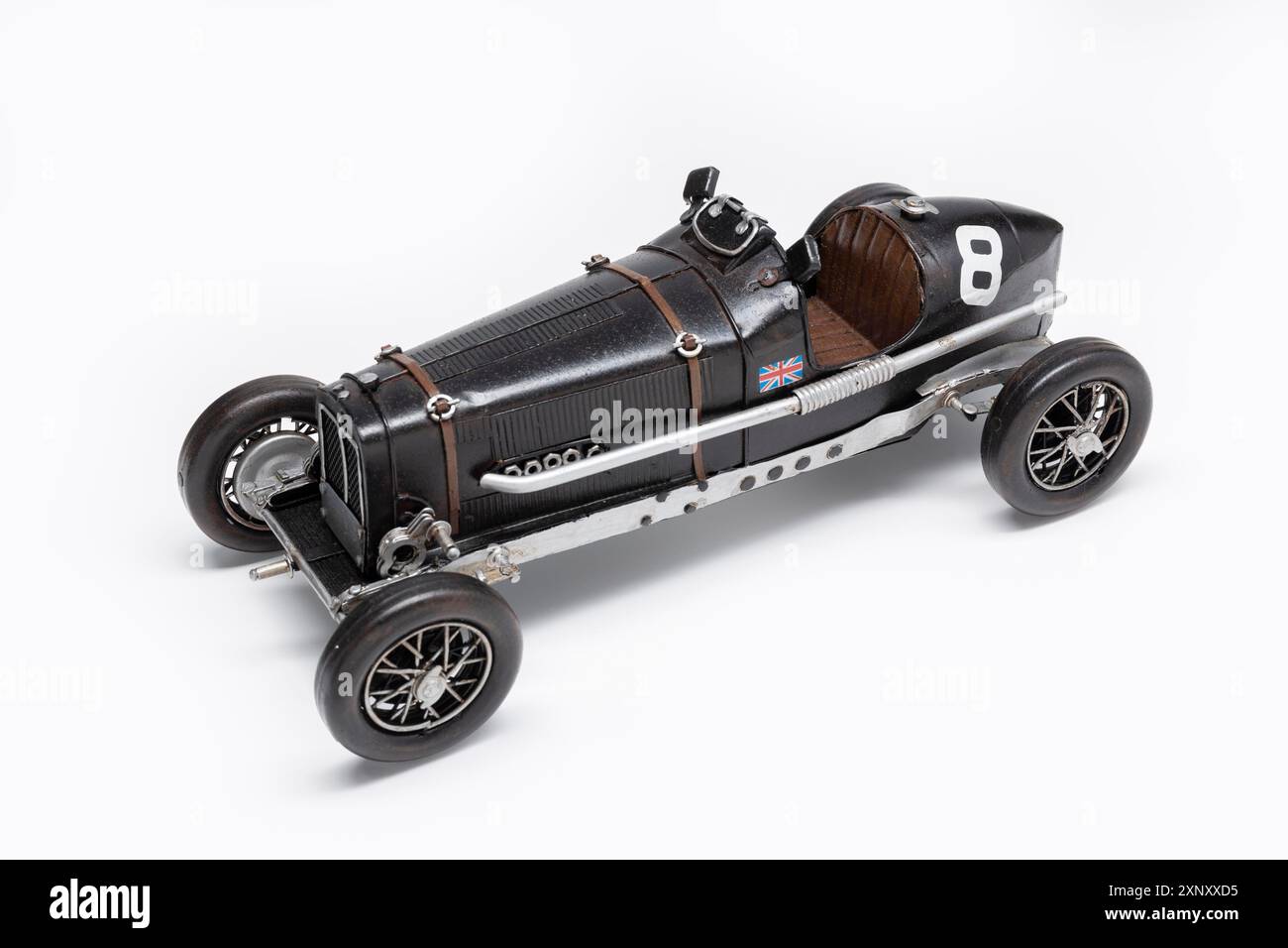 Vintage tin toy racing car hi-res stock photography and images - Alamy