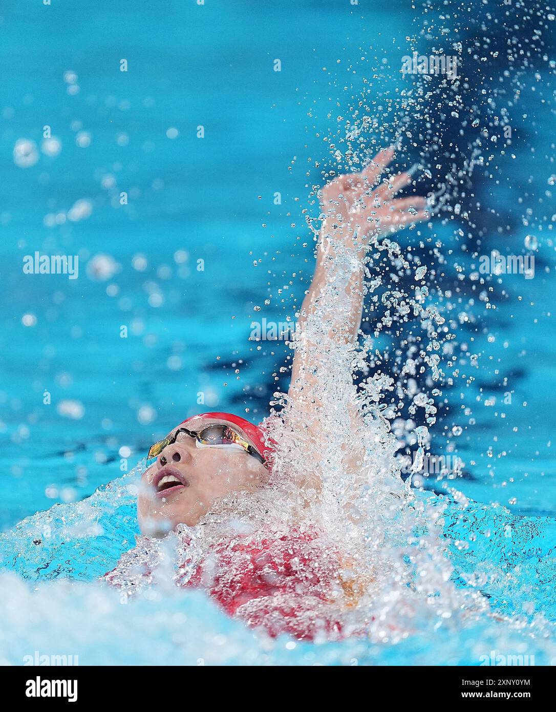 Paris, France. 2nd Aug, 2024. Peng Xuwei of China competes during the ...