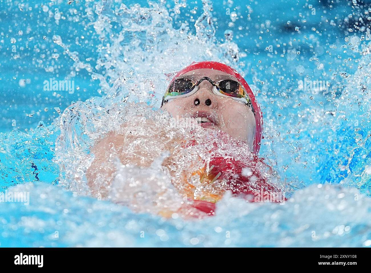 Paris, France. 2nd Aug, 2024. Peng Xuwei of China competes during the ...