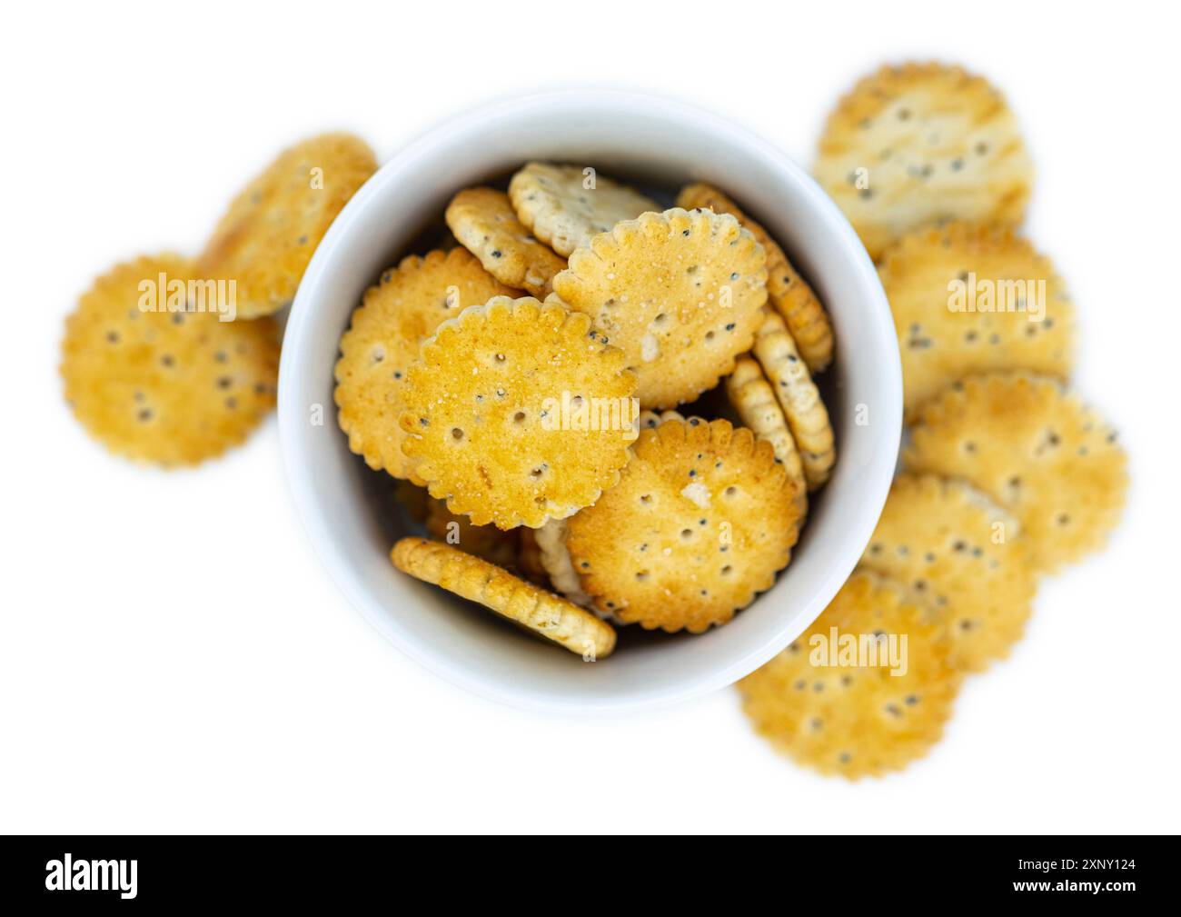 White background snacks Cut Out Stock Images & Pictures - Alamy