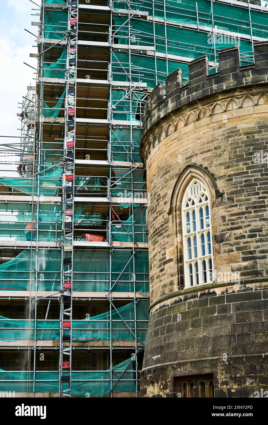 Restoration and refurbishment work being carried out on Lancaster ...