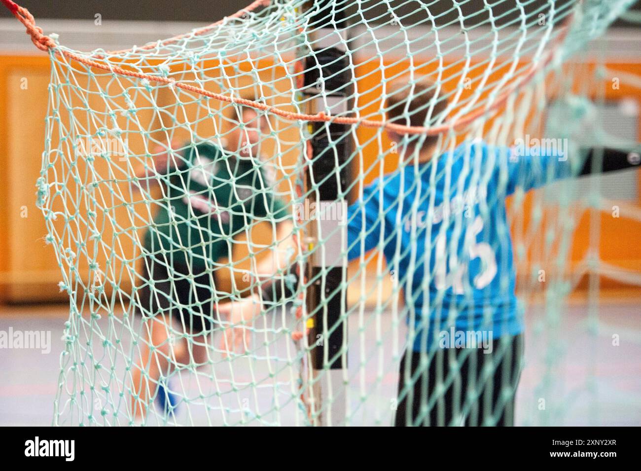 Handball football hi-res stock photography and images - Alamy