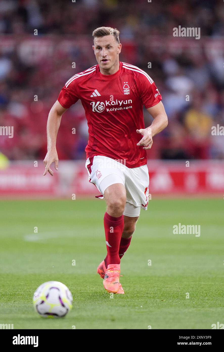 Nottingham Forest Chris Wood during the pre-season friendly match at ...
