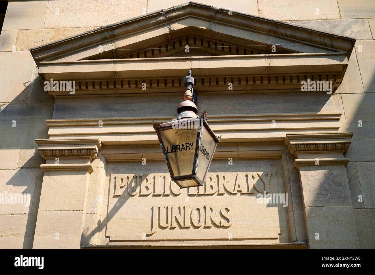 Lancaster Central Library off Market Street,in the city centre Stock ...