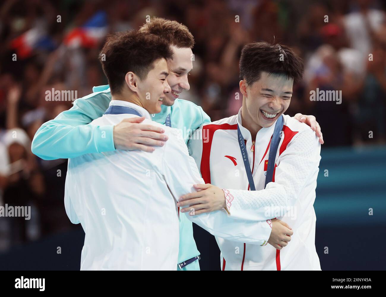 Paris, France. 2nd Aug, 2024. Gold medalist Individual Neutral Athlete ...