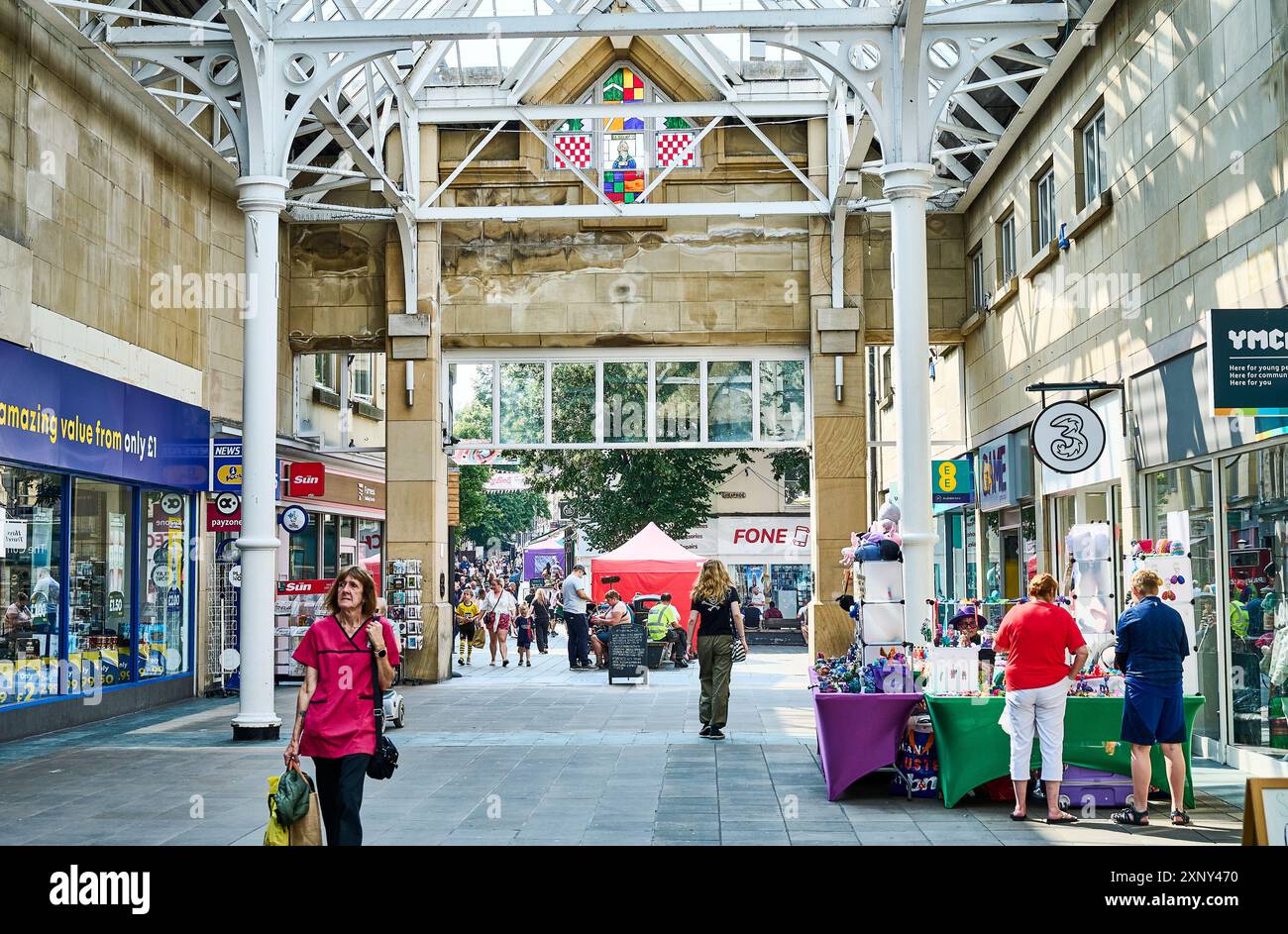 St Nicholas Arcades (St Nic's) in Lancaster city centre Stock Photo - Alamy