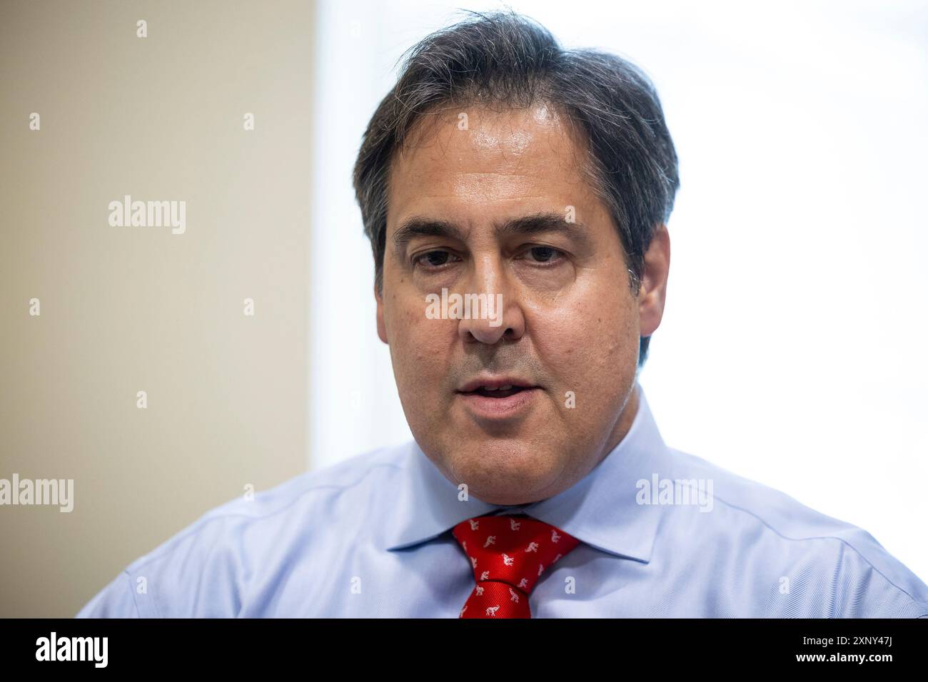 Paul Dans, director of the Heritage Foundation's 2025 Presidential Transition Project, gives an ...