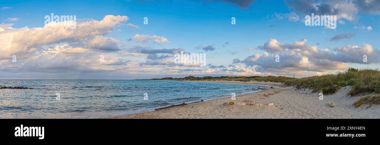 Beach hike to the Torre Guaceto in Apulia, Italy through the maritime ...