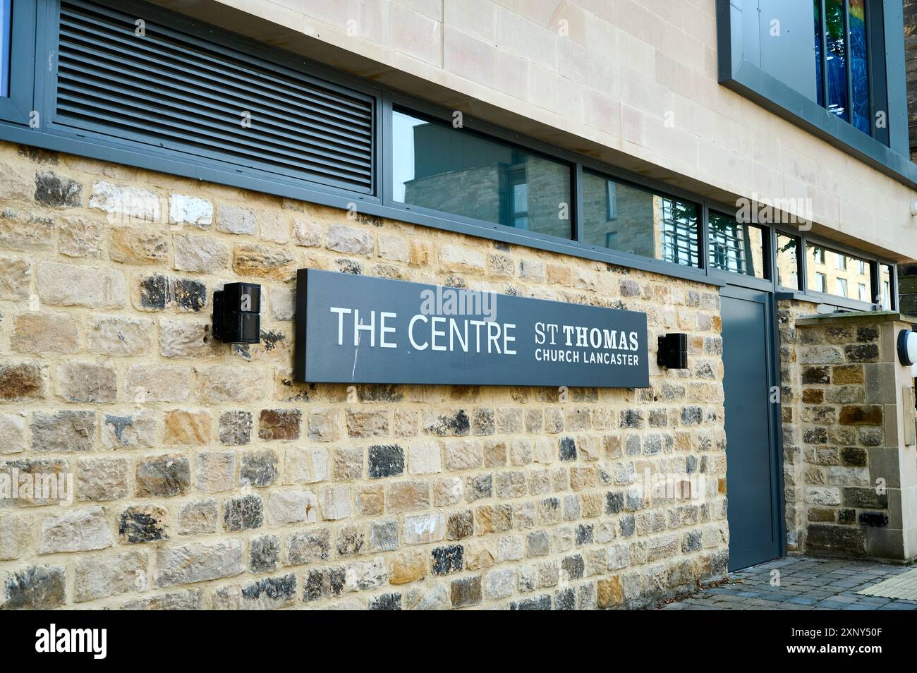 St Thomas church centre,lancaster Stock Photo - Alamy