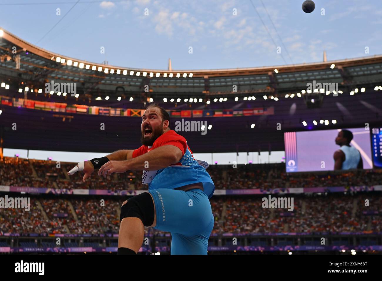 Paris, France. 2nd Aug, 2024. Bob Bertemes of Luxembourg competes ...