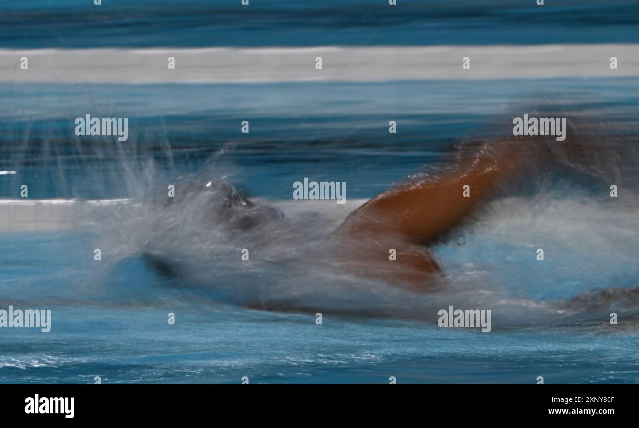 2nd August 2024; Paris Olympic Games, Paris, France, Day 7; Swimming ...