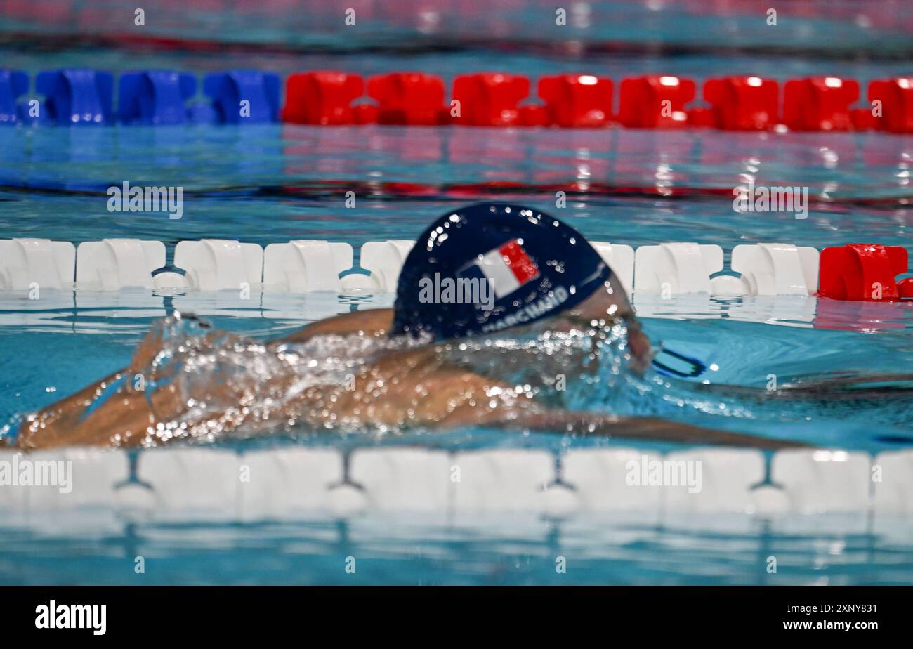 2nd August 2024; Paris Olympic Games, Paris, France, Day 7; Swimming ...
