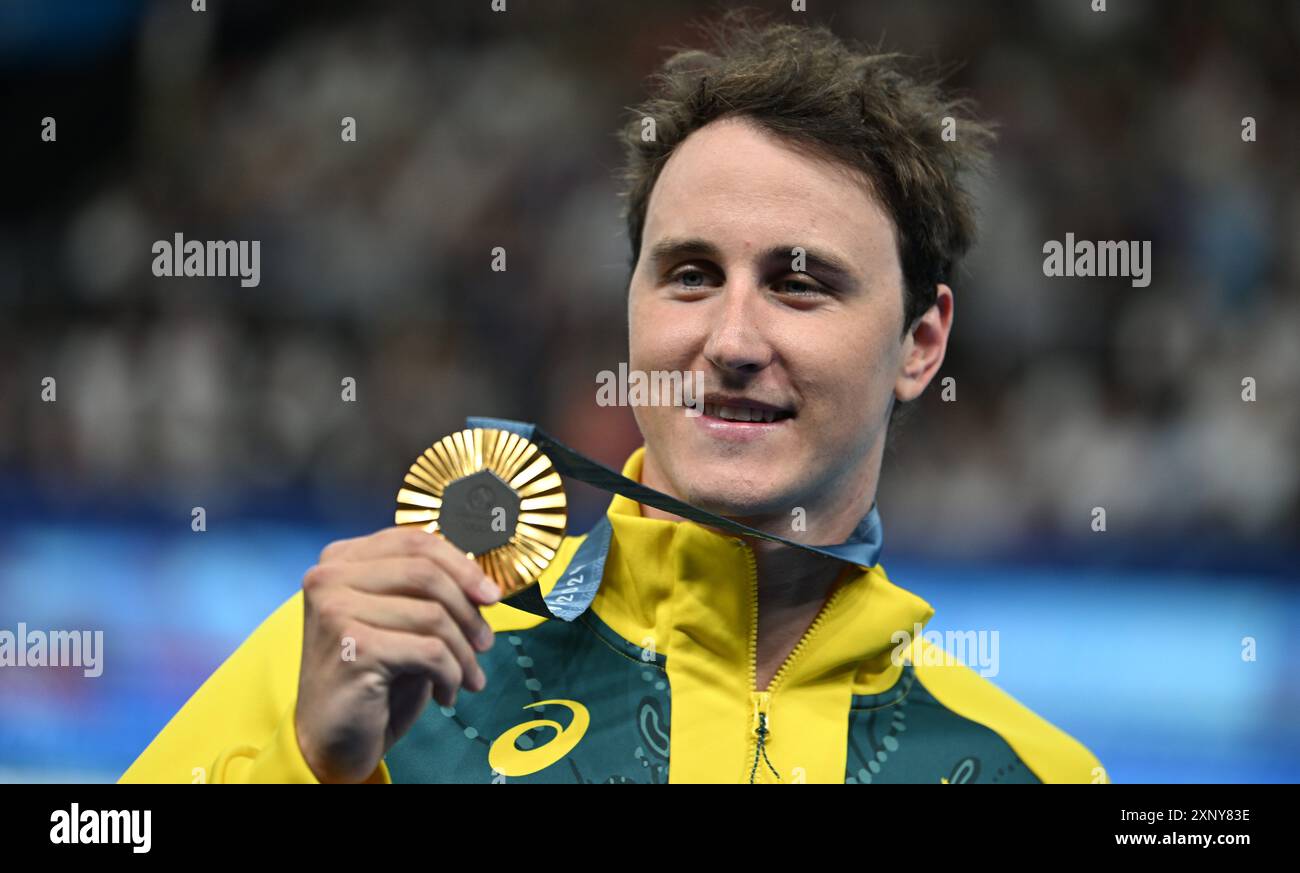 2nd August 2024; Paris Olympic Games, Paris, France, Day 7; Swimming ...