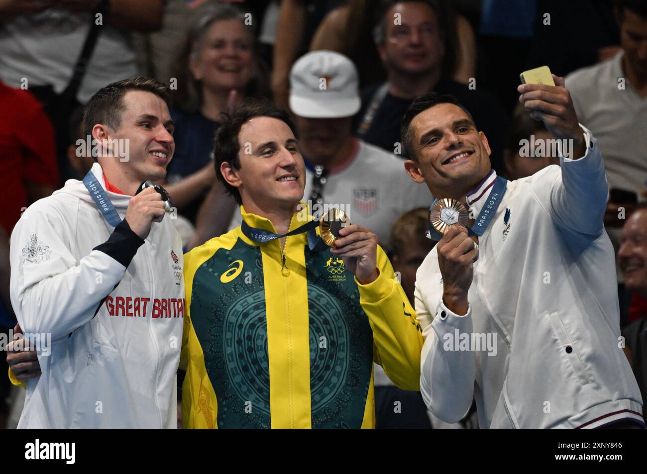 2nd August 2024; Paris Olympic Games, Paris, France, Day 7; Swimming ...