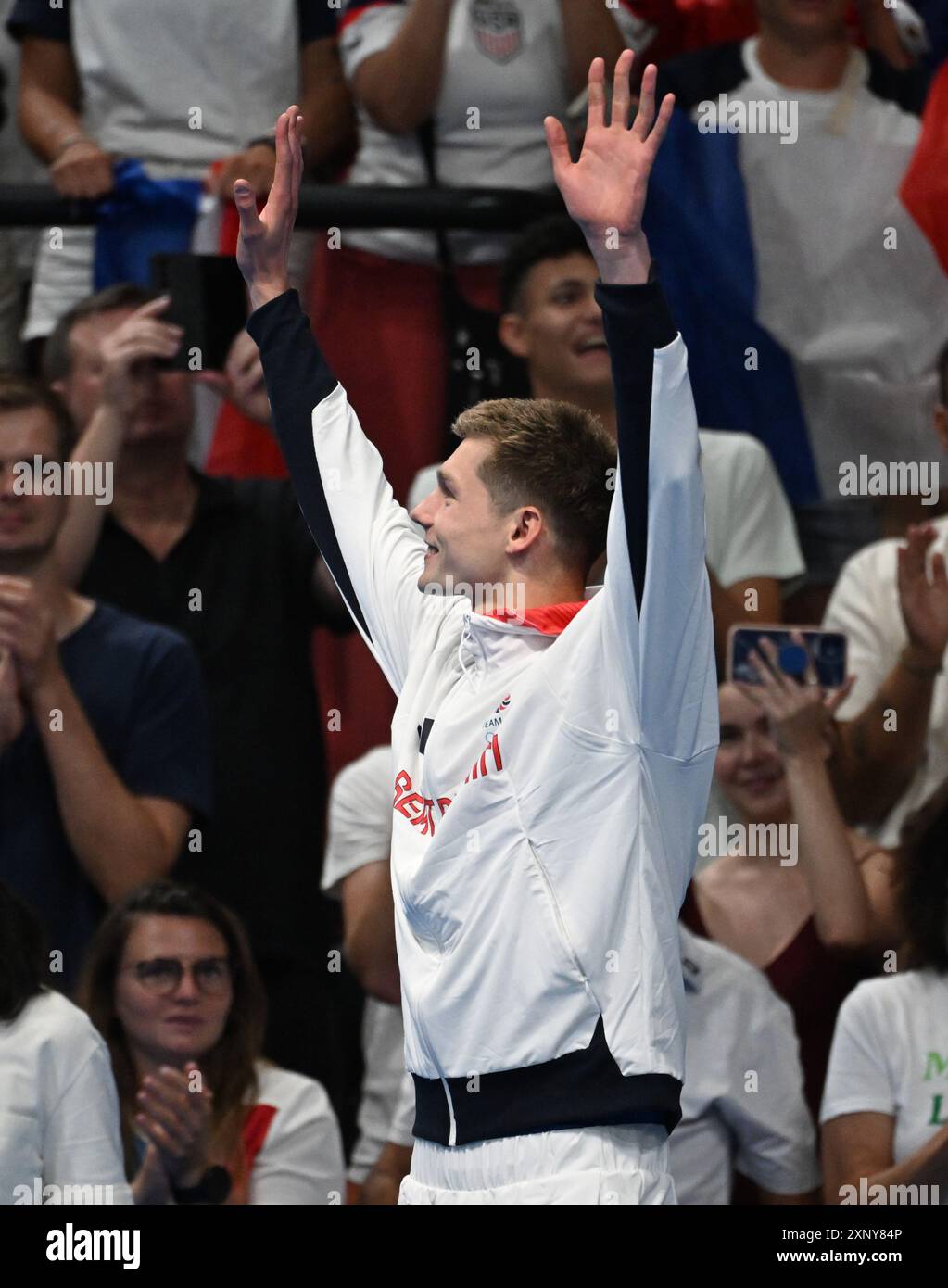 2nd August 2024; Paris Olympic Games, Paris, France, Day 7; Swimming ...