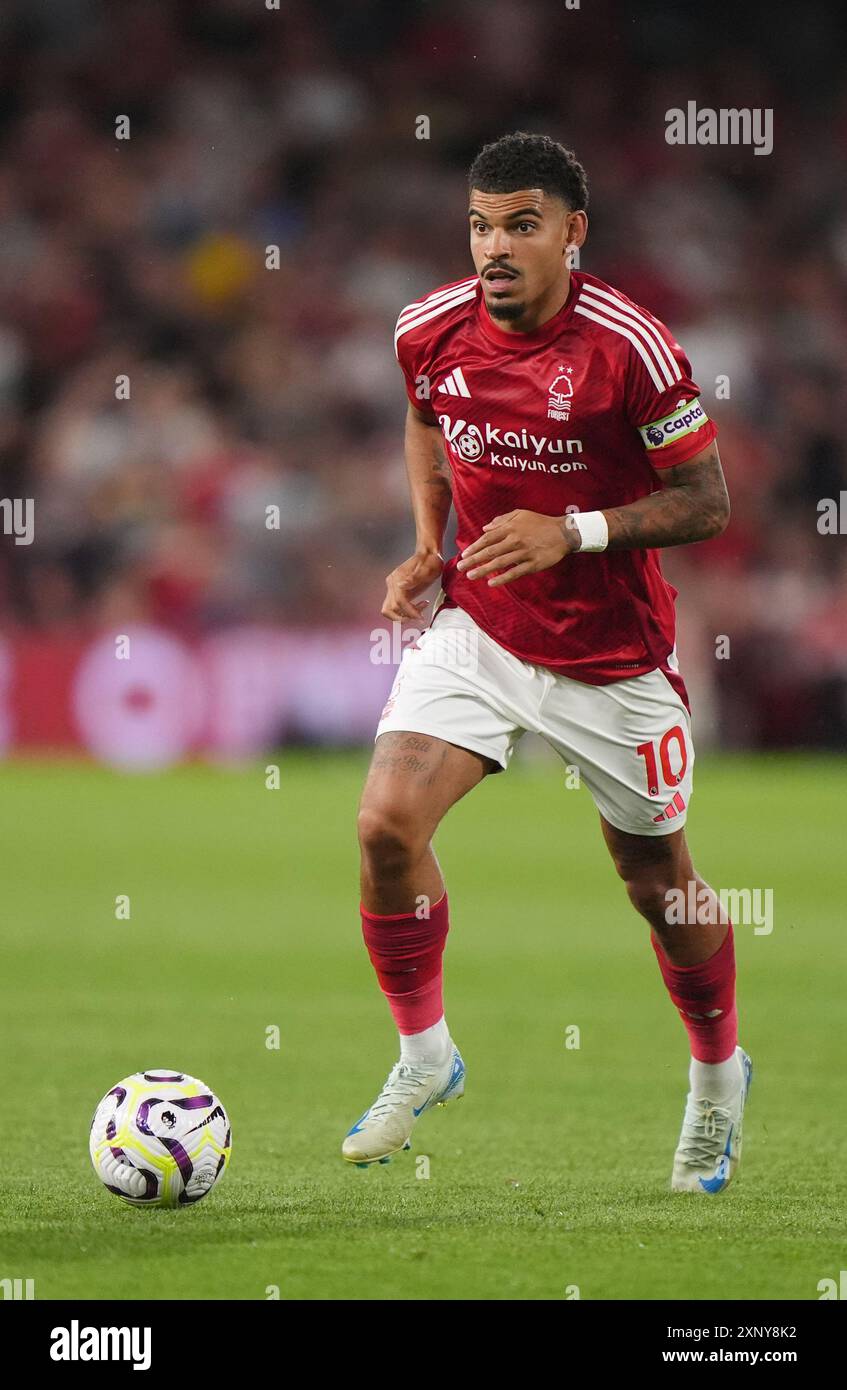 Nottingham Forest's Morgan Gibbs-White during the pre-season friendly ...