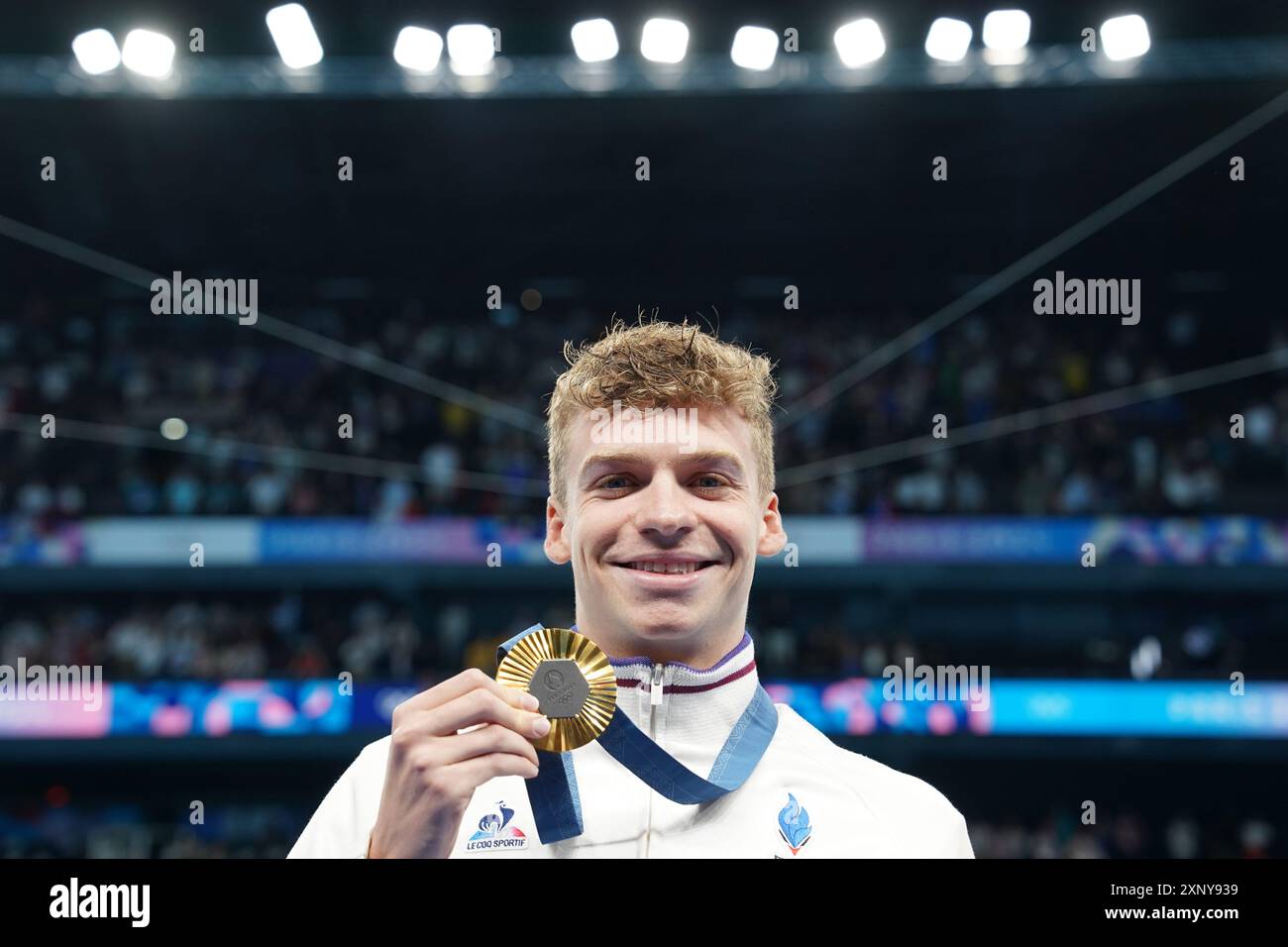 Paris, France. 02nd Aug, 2024. Olympics, Paris 2024, swimming, men ...