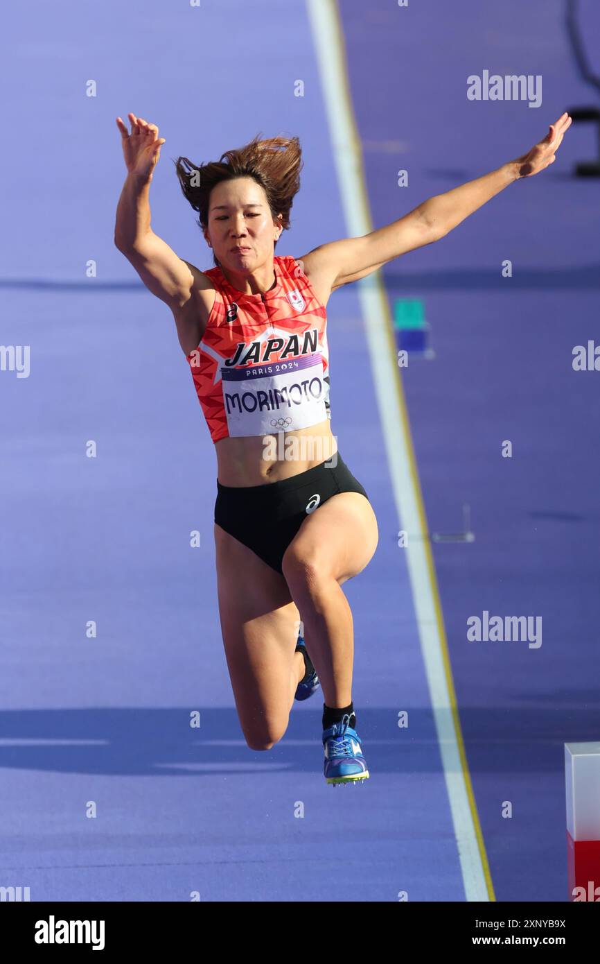 Saint-Denis, France. 2nd Aug, 2024. Mariko Morimoto (JPN) Athletics ...