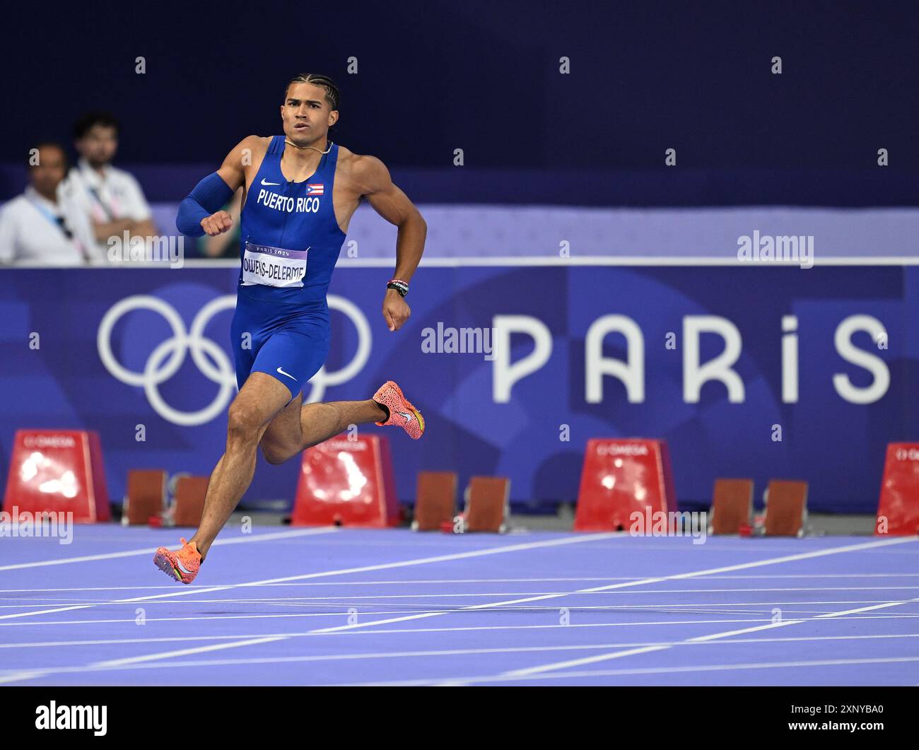 Paris, France. 2nd Aug, 2024. Ayden Owens-Delerme of Puerto Rico ...