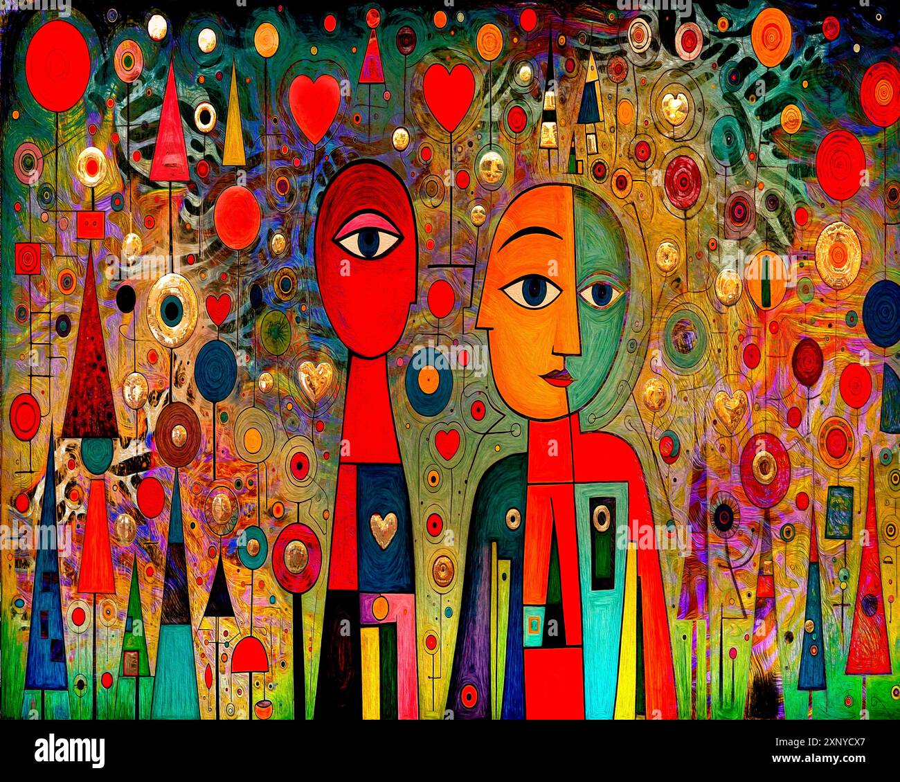 CONTEMPORARY ART: Moment of Uncertainty Stock Photo - Alamy