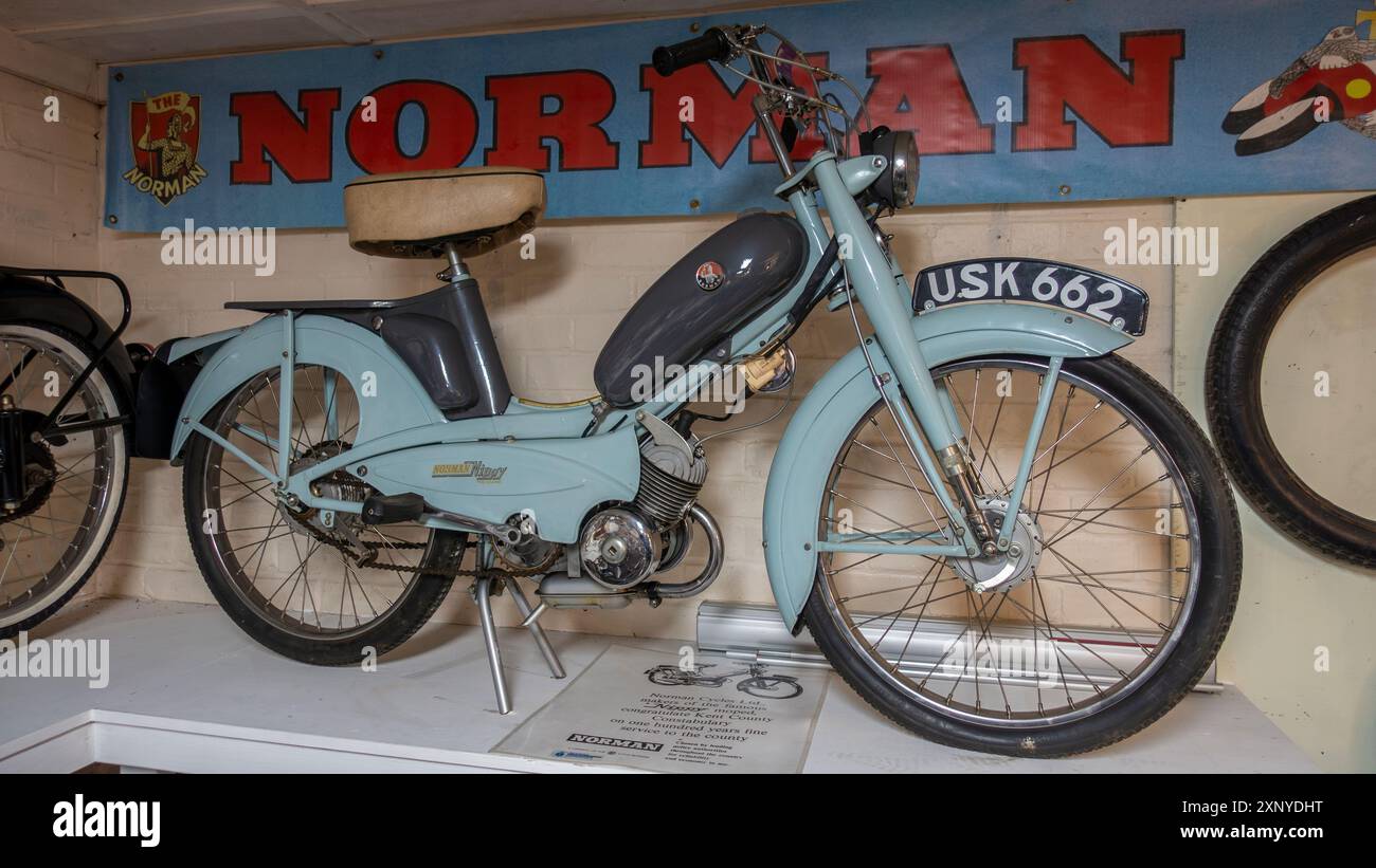 Norman Nippy,De Luxe,Moped,Dover Transport Museum,Dover,Kent,England ...