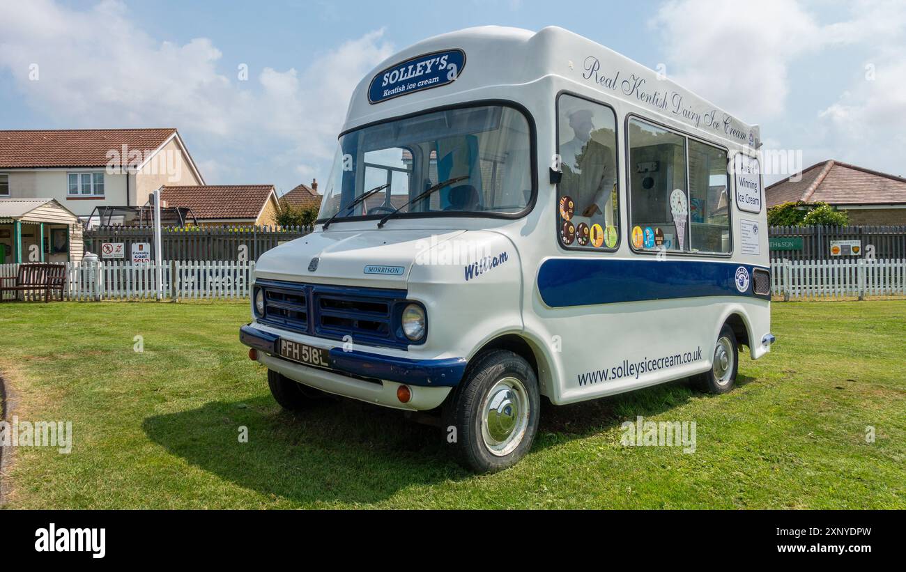Classic,Morrison,Ice Cream,Van,PFH 518L,Solleys,Kentish,IceCream,Dover ...