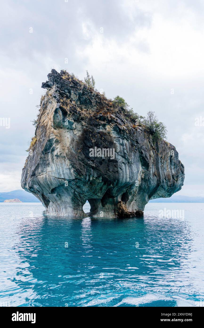 Marble Cathedral, Marble Caves, Puerto Rio Tranquilo, Chile Chico ...