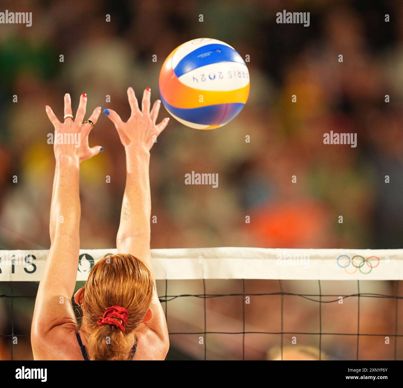 August 02 2024: Kelly Cheng (USA) competes during the Preliminary Phase ...