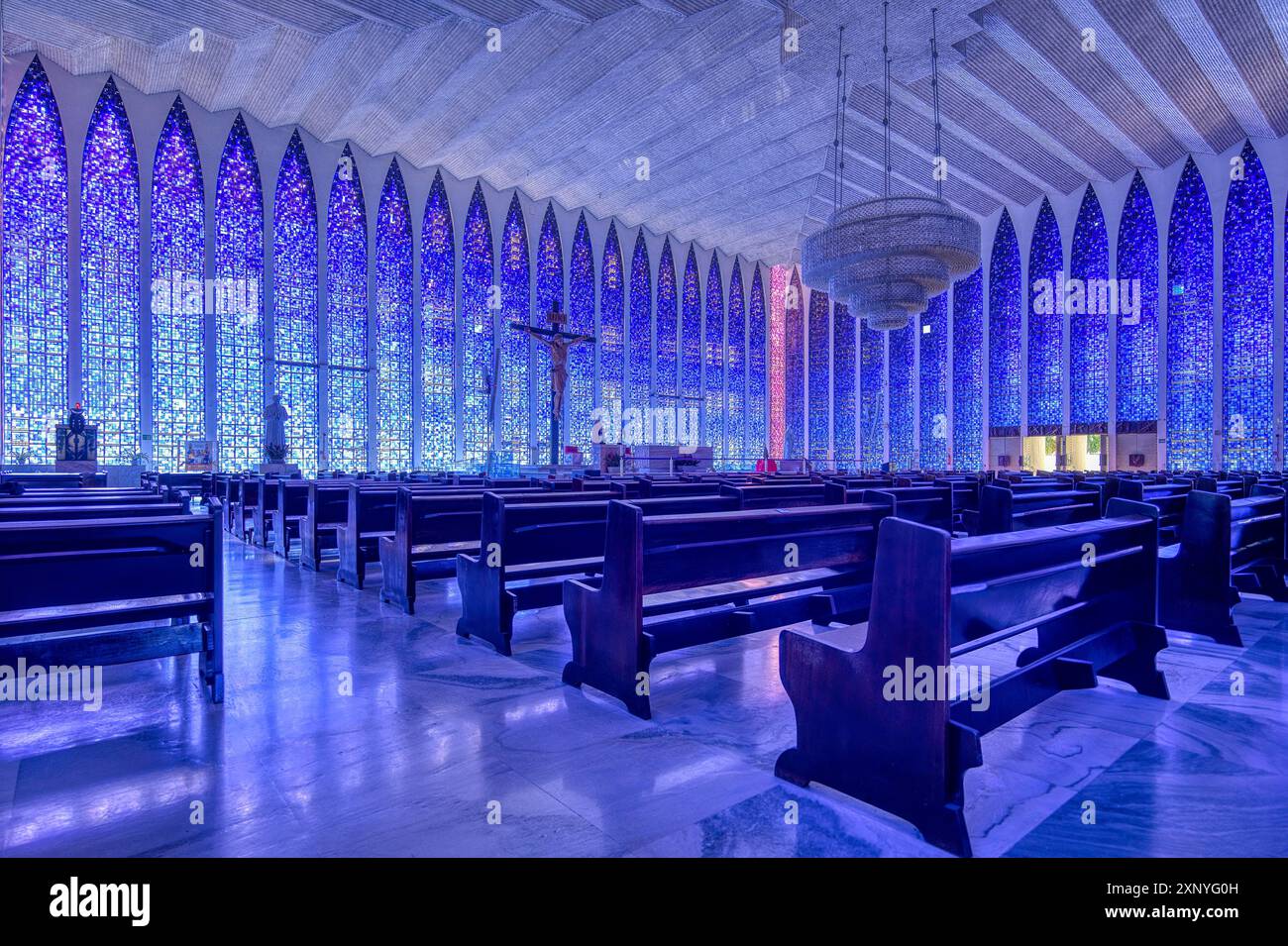 Don Bosco Church, designed by Carlos Alberto Naves, World Heritage Site ...