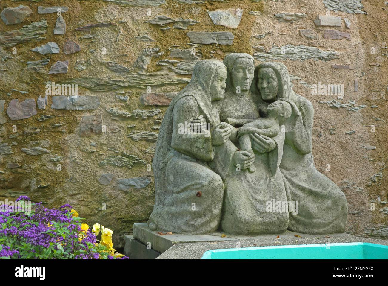 Rubens Fountain by Hermann Kuhmichel 1935, sculpture, three, woman ...