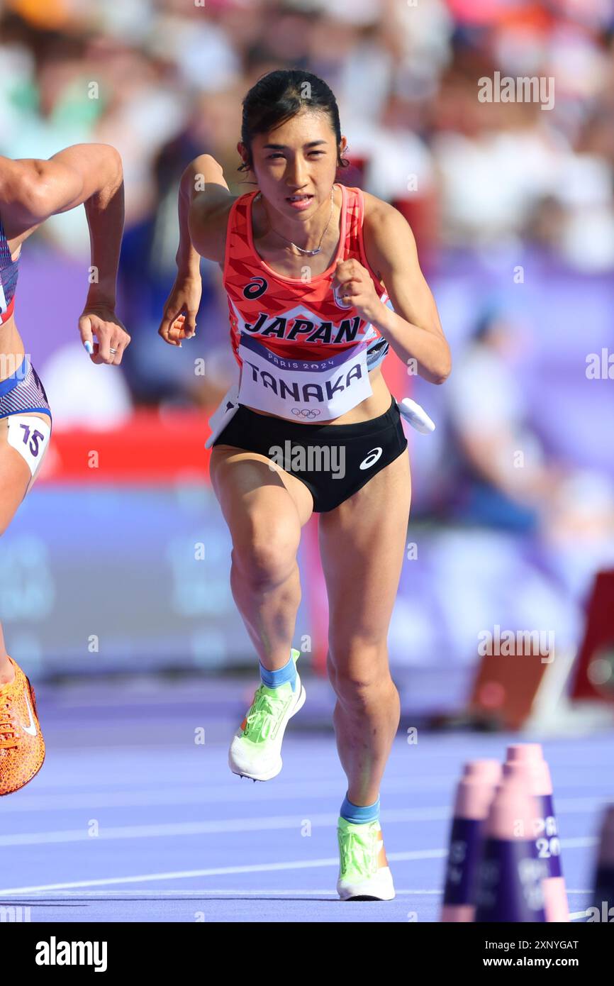 Saint-Denis, France. 2nd Aug, 2024. Nozomi Tanaka (JPN) Athletics ...